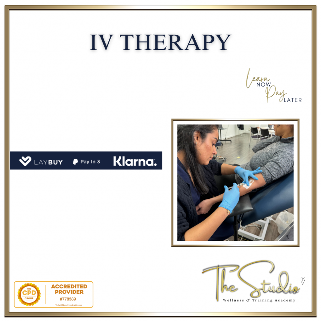 IV Vitamin Infusion Therapy Training - Enrol & Study